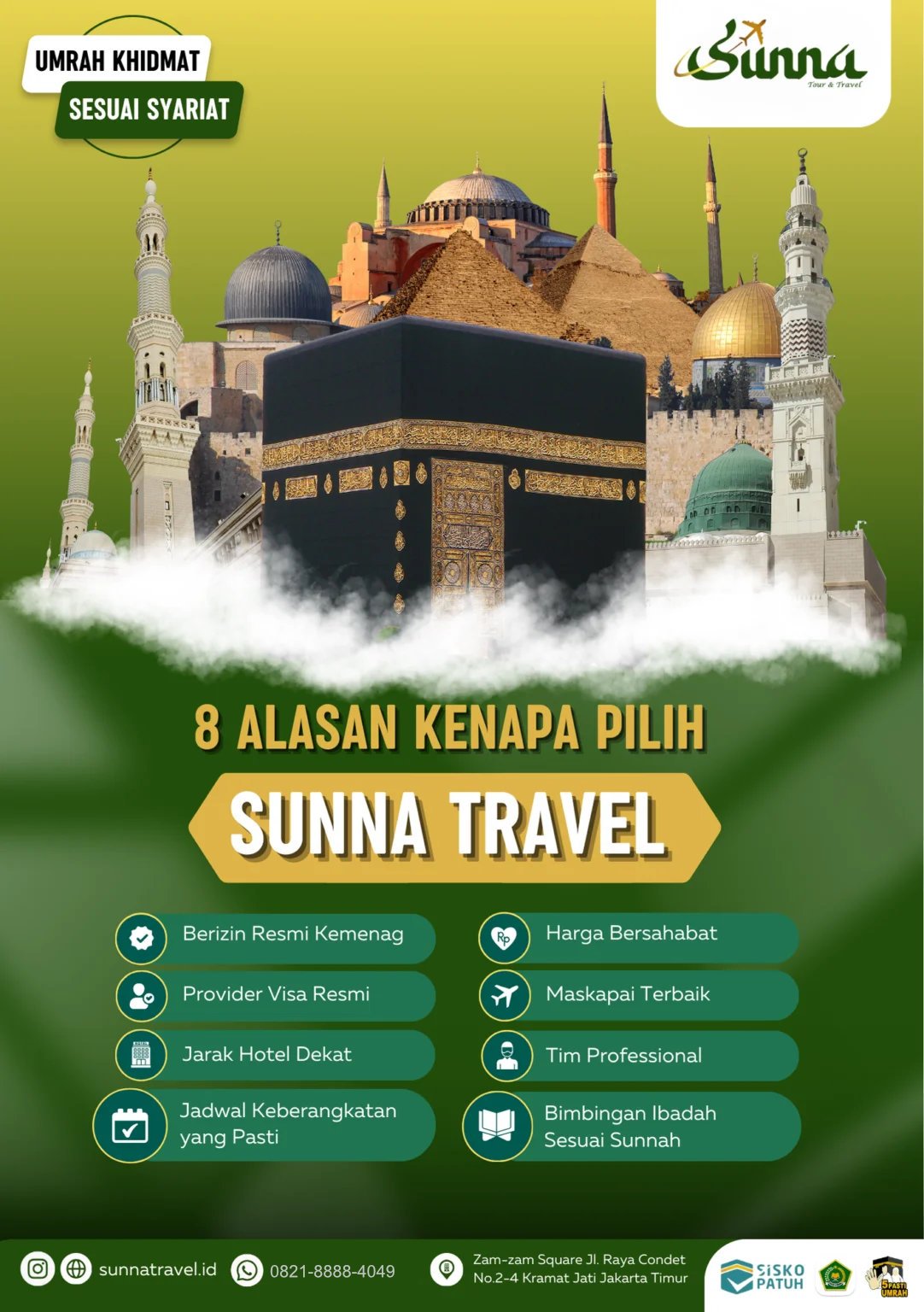 Sunna Travel | Agen Resmi Tour & Travel Umrah Murah